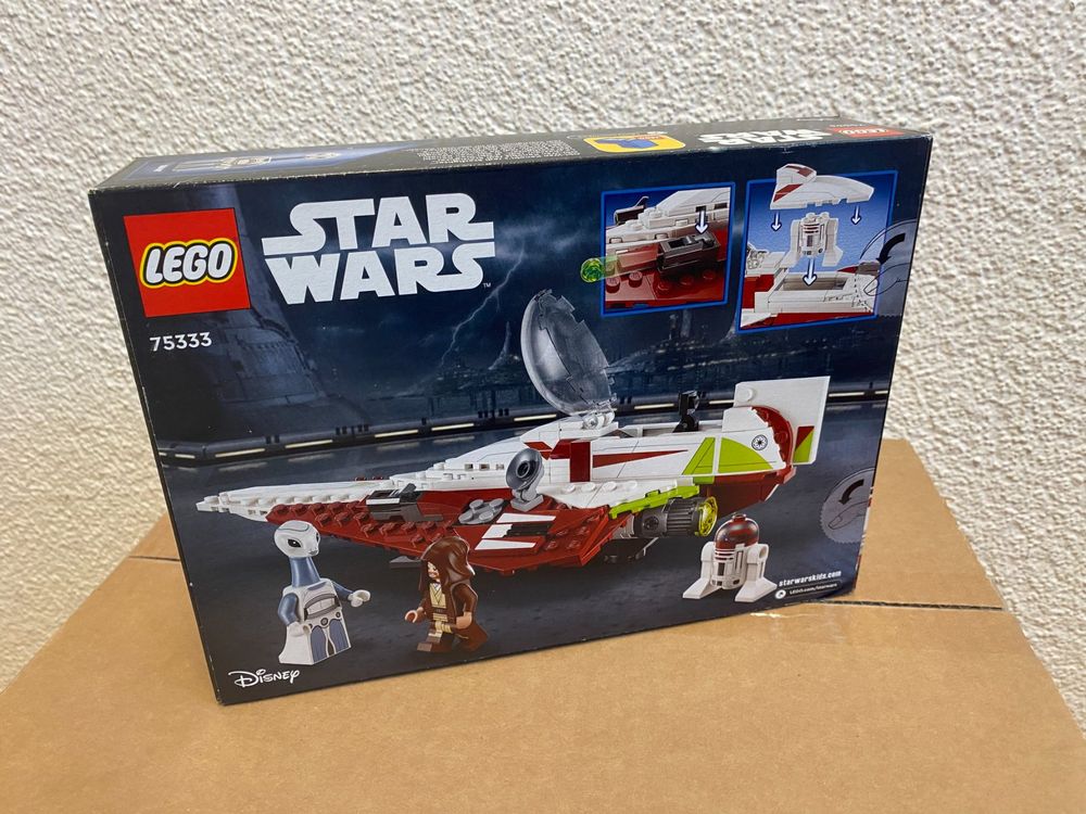 LEGO Star Wars 75333 Obi-Wan Kenobis Jedi Starfighter (Neuf avec ...