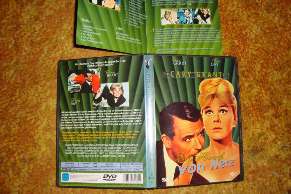 EIN HAUCH VON NERZ - Gary Grant, Doris Day - Top Komödie DVD (Gebraucht ...