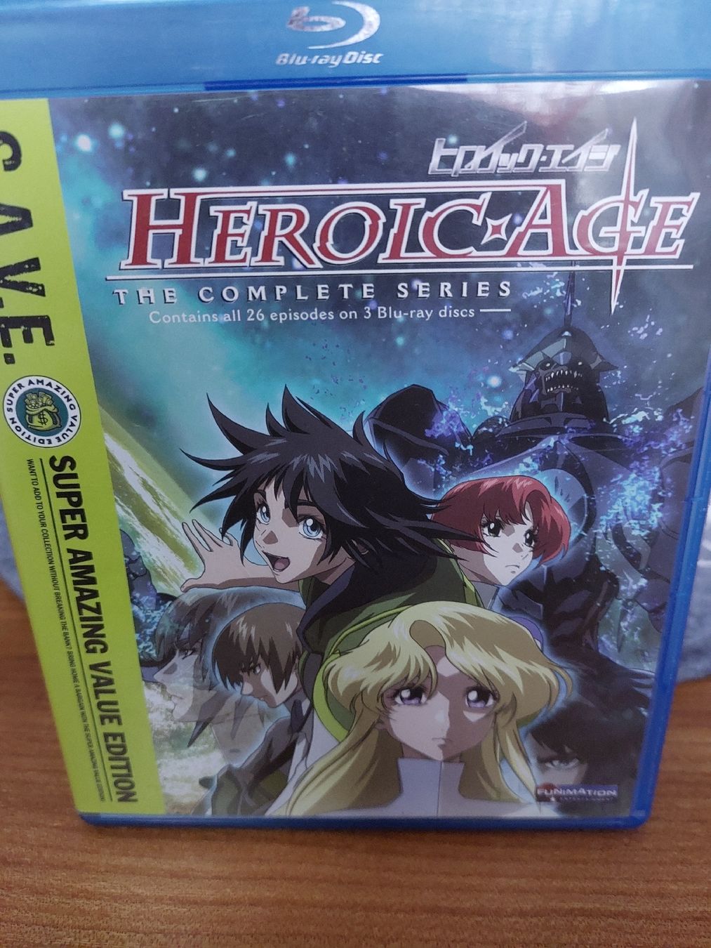 Heroic Age: Complete Series (Blu-ray) Anime Rarität! (Gebraucht) in ...