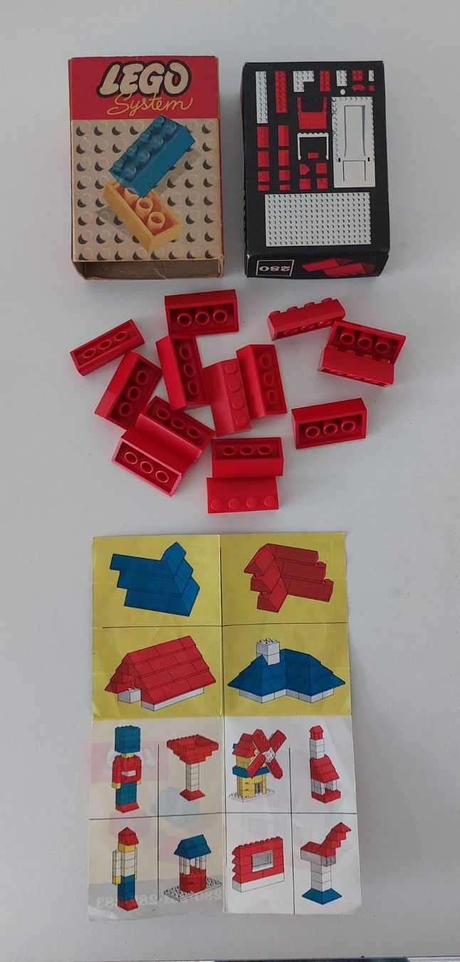 LEGO System 280 rote Dachsteine Vintage (Gebraucht) in Schenkon für CHF ...