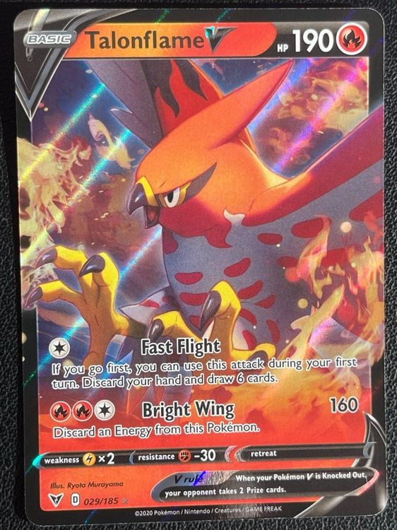 Talonflame 029/185 Pokémon Sword & Shield Vivid Voltage | Kaufen auf ...
