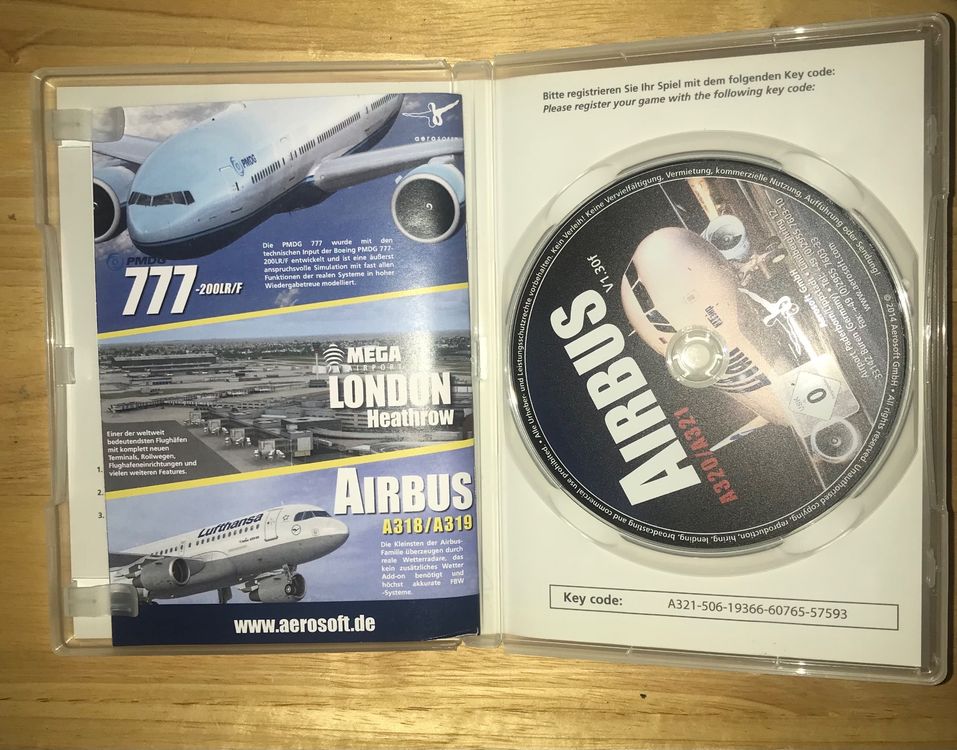 Videospiel PC Flight Simulator X Add-on Airbus A320 A321 (Gebraucht) in ...