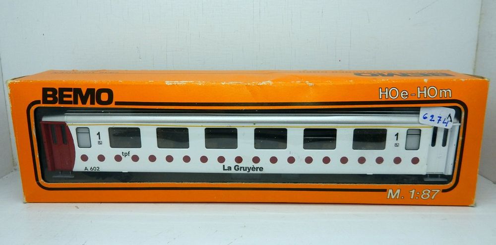HOm - Bemo - TPF - Voiture EW A 602 "Livrée à poids" | Kaufen auf Ricardo