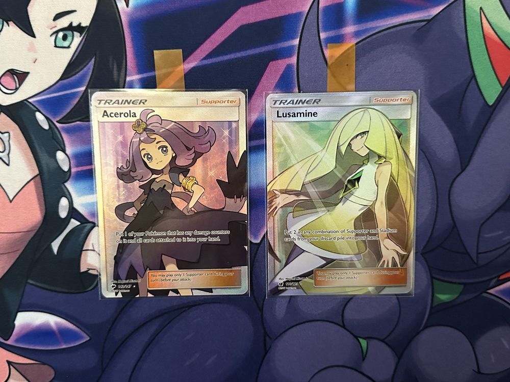 Full Art Trainer Waifus // Acerola + Lusamine | Kaufen auf Ricardo