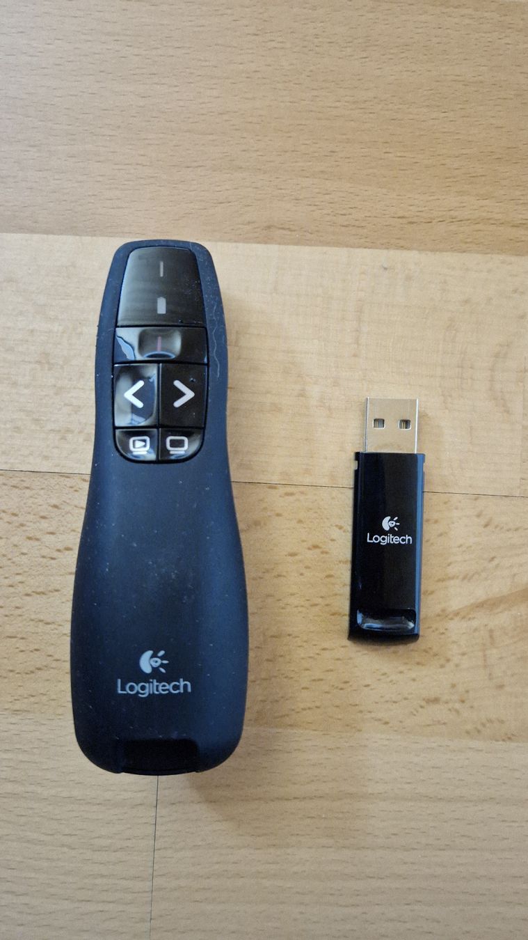 LOGITECH R400 Presenter mit Laserpointer (Kabellos, Univers (Gebraucht ...