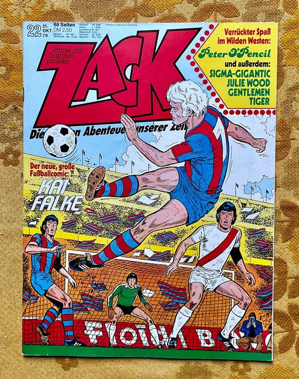 Zack Heft Nr 22 von 1979 | Kaufen auf Ricardo