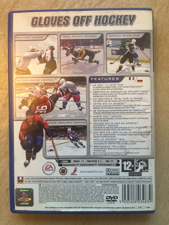 Jeu NHL 2004 pour PS2 | Kaufen auf Ricardo