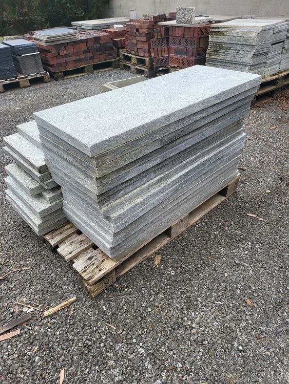 Sehr schöne, grosse Granitplatten mit grober Oberfläche (Gebraucht) in ...