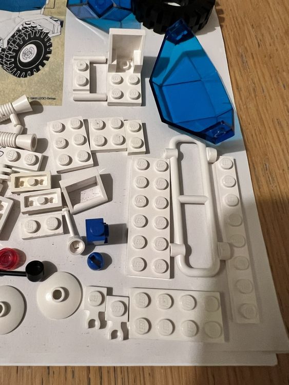 Lego LEGOLAND 6885 Krater-Raupenfahrzeug von 1988 unvollst. | Kaufen ...