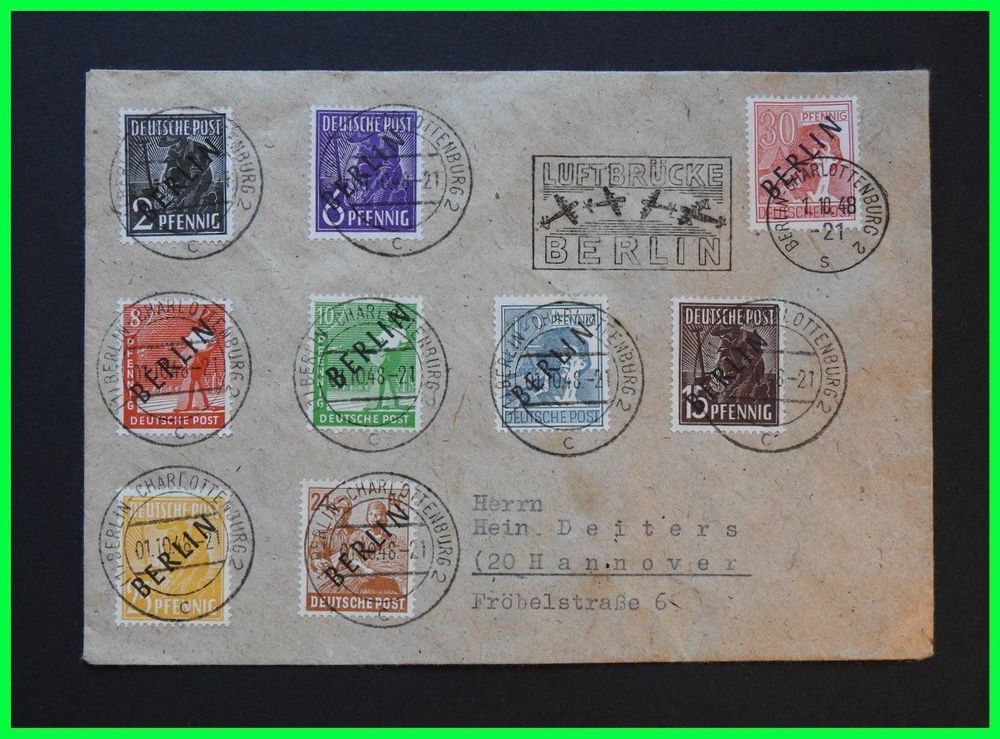 Top Beleg Berlin Luftbrücke ! | Kaufen auf Ricardo