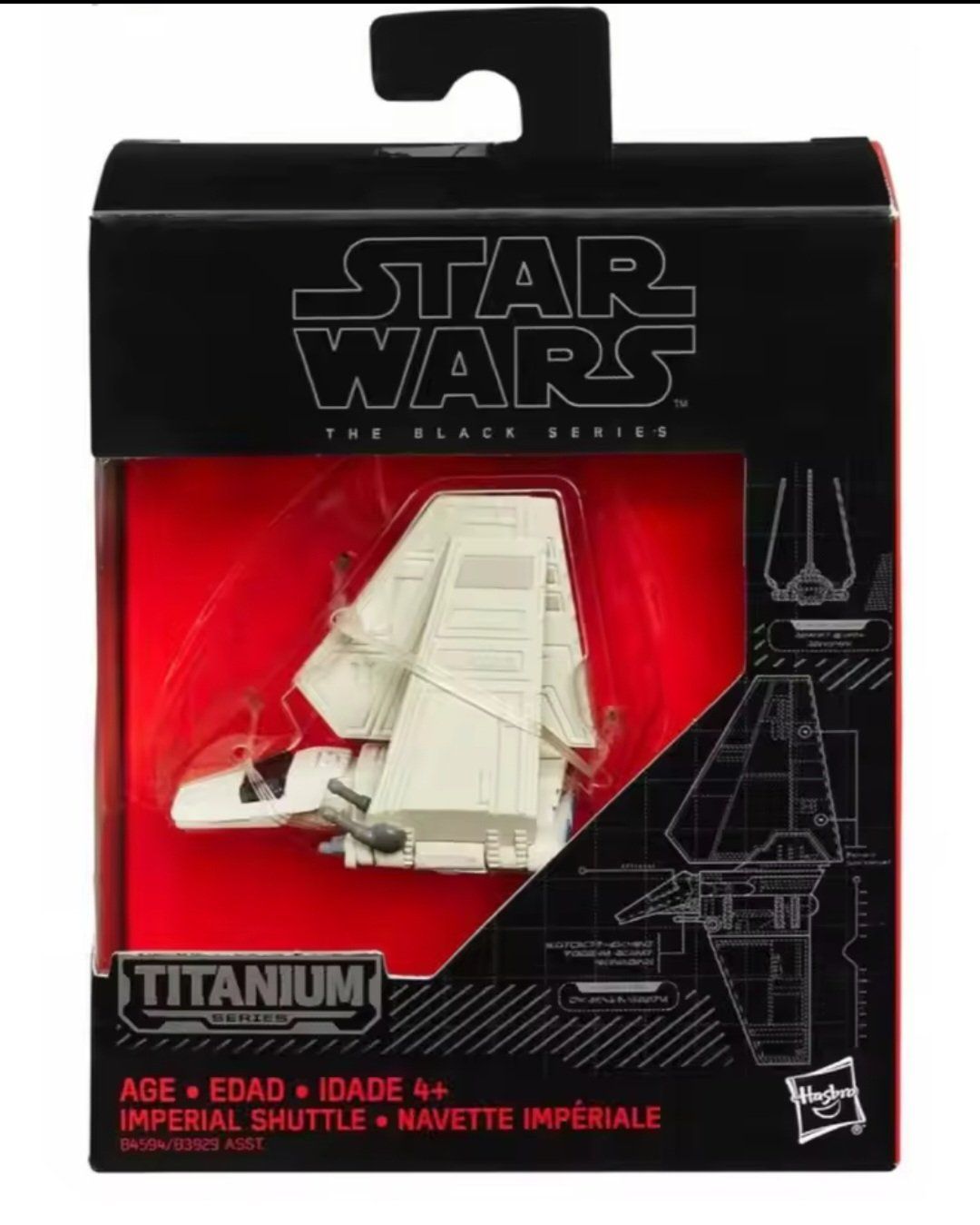 Hasbro originale STAR WARS la Serie noirw White Swan Fighter (Neuf avec ...