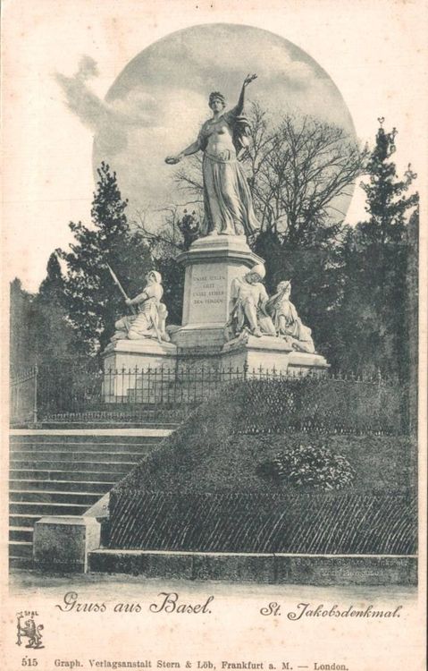 Basel, St. Jakobdenkmal, Verlag Stern & Löb | Kaufen auf Ricardo