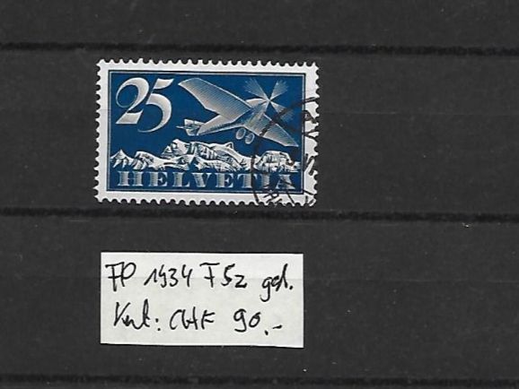 FP 1934 F5z gest. Kat: CHF 90.- (Gebraucht) in Basel für CHF 1 – mit Lieferung auf Ricardo kaufen