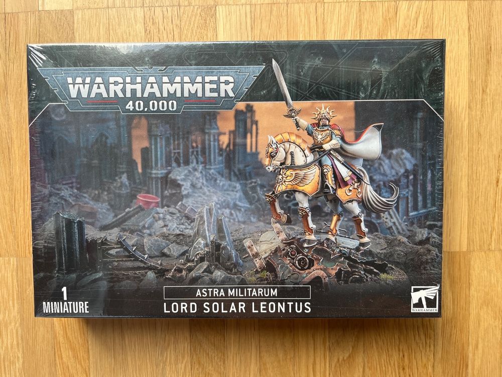 Warhammer 40k - Astra Militarum - Lord Solar Leontus OVP (Neu und ...