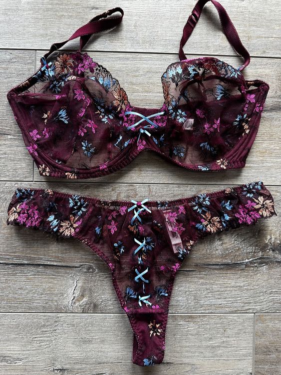 Agent Provocateur Lingerie Set Aubergine 80E/L (Gebraucht) in Rheineck für CHF 60 – mit ...