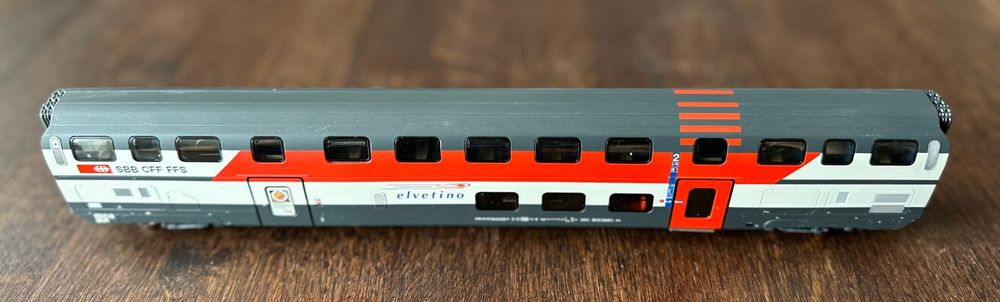 Roco 45470 SBB IC2000 BT Doppelstockwagen Restaurant 2Kl. (Gebraucht ...