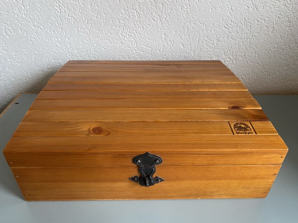 Holzkiste 35x30x10 cm | Kaufen auf Ricardo