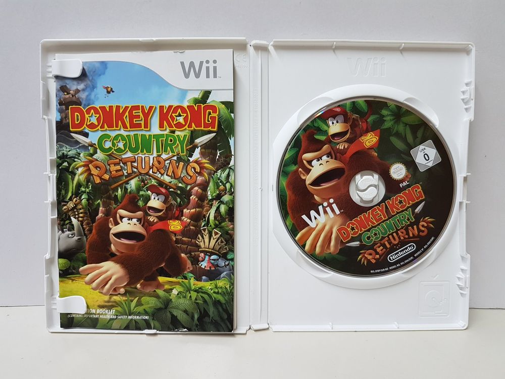 Wii Donkey Kong Country Returns brandneuen Abenteuer (Gebraucht) in ...