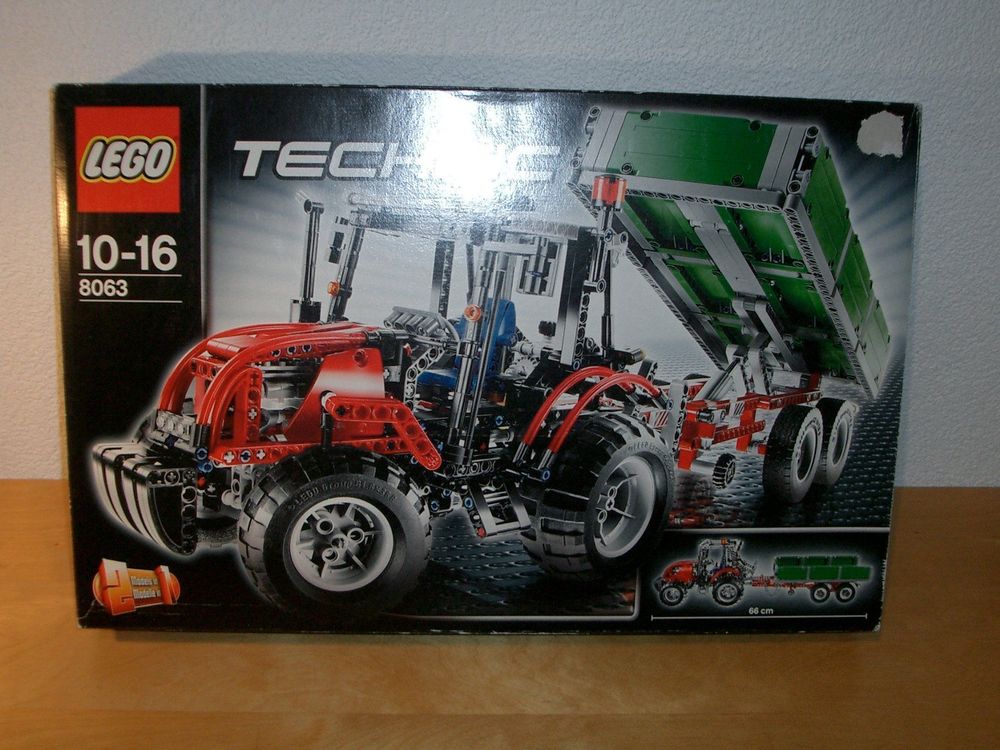 Lego - 8063 / Traktor mit Anhänger / NEU !!! (Neu und originalverpackt ...