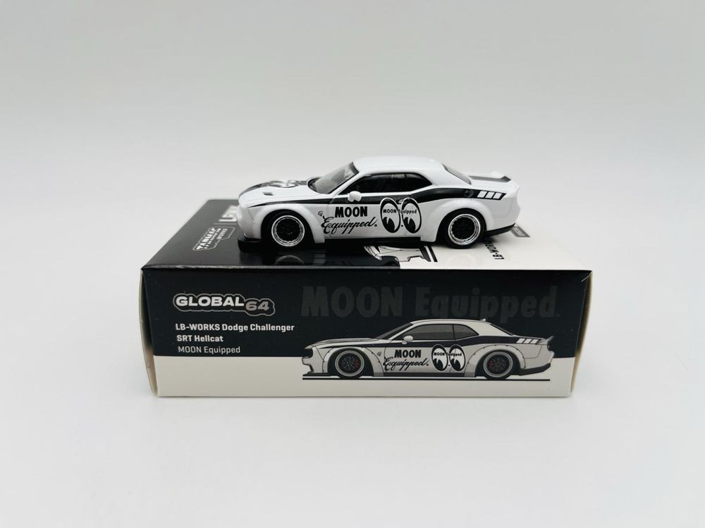 TARMAC WORKS - LBWK Dodge Challenger SRT Hellcat Mooneyes (Neu und ...