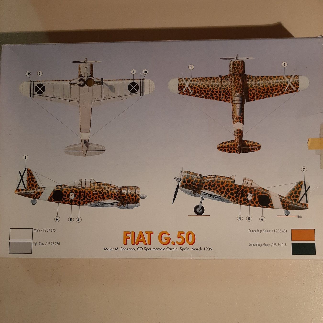 1070 ... Fiat G. 50 Freccia ... AML 72005 (Neu (gemäss Beschreibung ...
