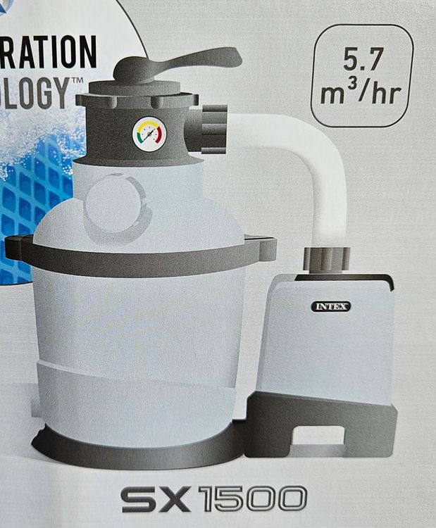 Intex Sandfilterpumpe Krystal Clear 26644 | Kaufen auf Ricardo