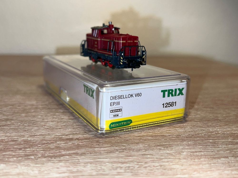 Minitrix 12581 Diesellok V60 EP. III OVP NEU (Neu und originalverpackt ...