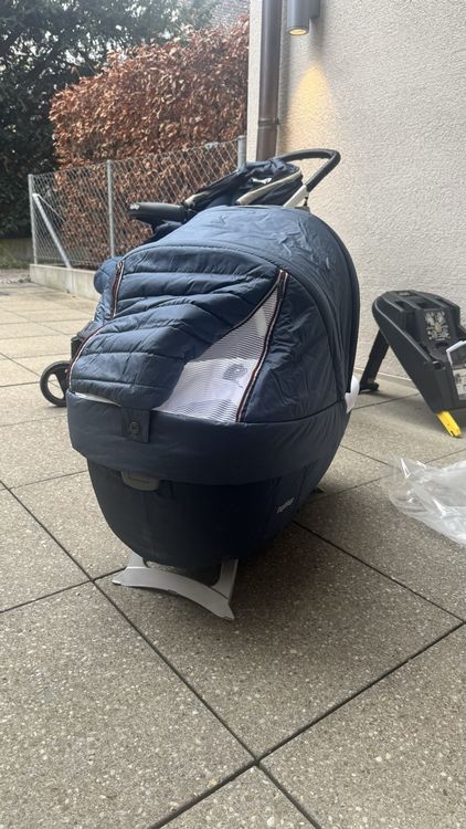 PegPerego Book 51s - Denim - Trio Kinderwagenset Top Zustand (Gebraucht ...