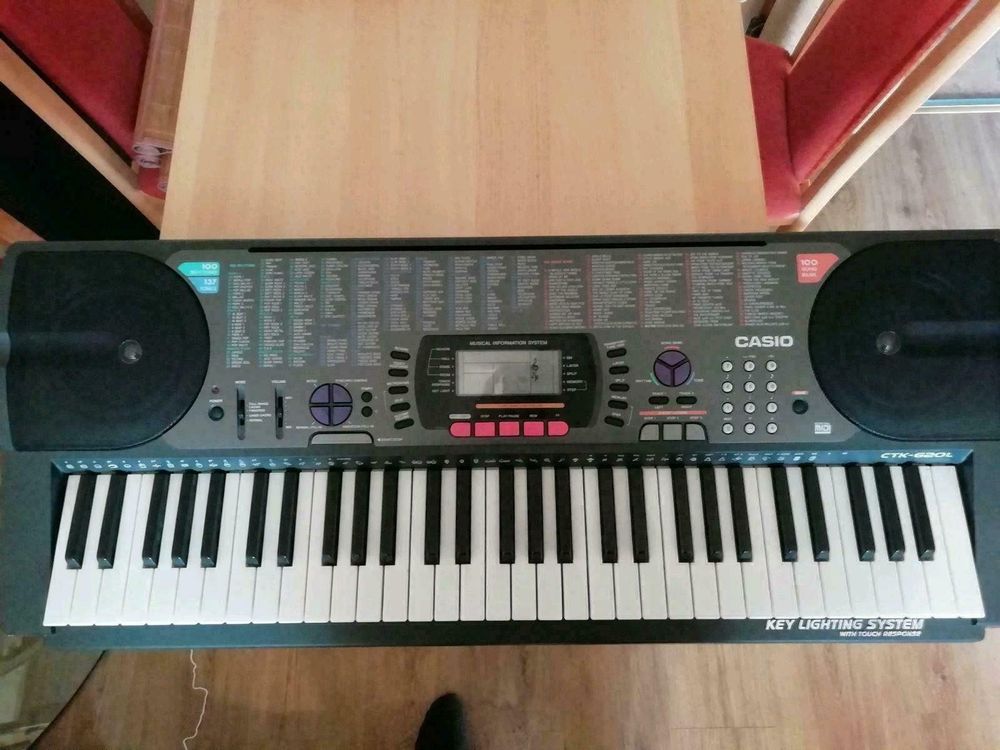 Casio Keyboard CTK 620L (Gebraucht) in Russikon für CHF 140 – mit Lieferung auf Ricardo kaufen
