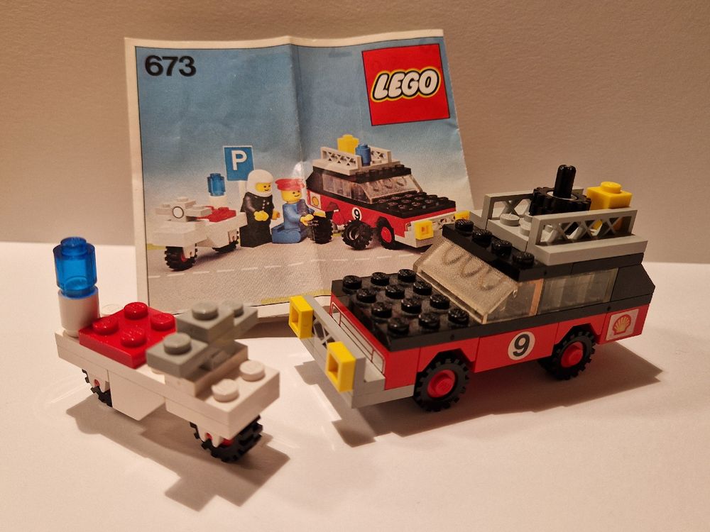 vintage - Lego 673 Rallye Repair Crew mit Anleitung (Gebraucht) in ...