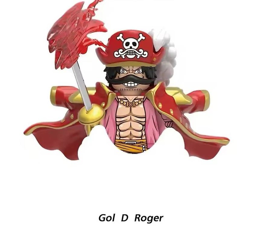 Minifigure: One Piece "Gold D. Roger" Pirate King. (Neu (gemäss ...