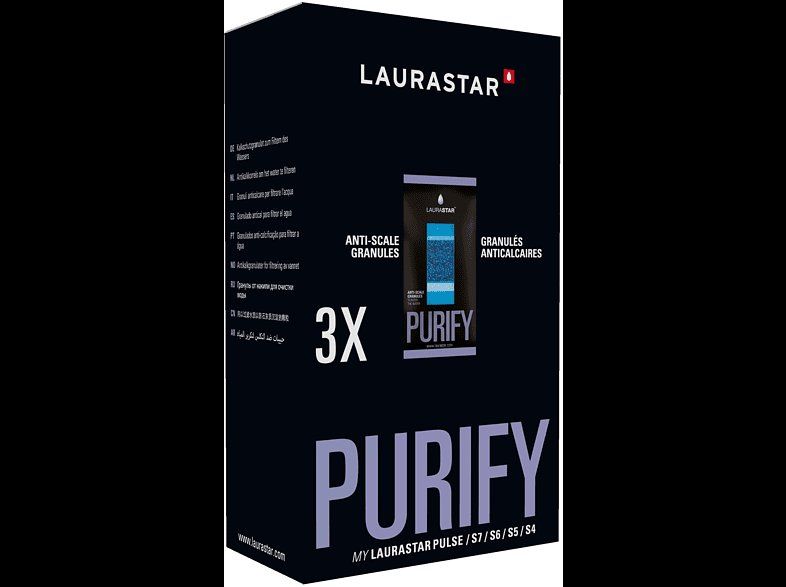 LAURASTAR Purify - Granulat für Kalkschutzfilter / 3er-Pack (Neu und ...