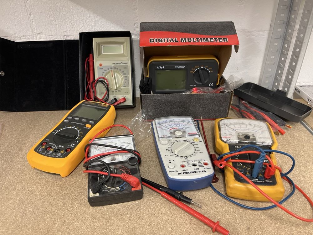 Multimeter Set, diverse Messgeraete fuer Elektroniker (Gebraucht) in ...