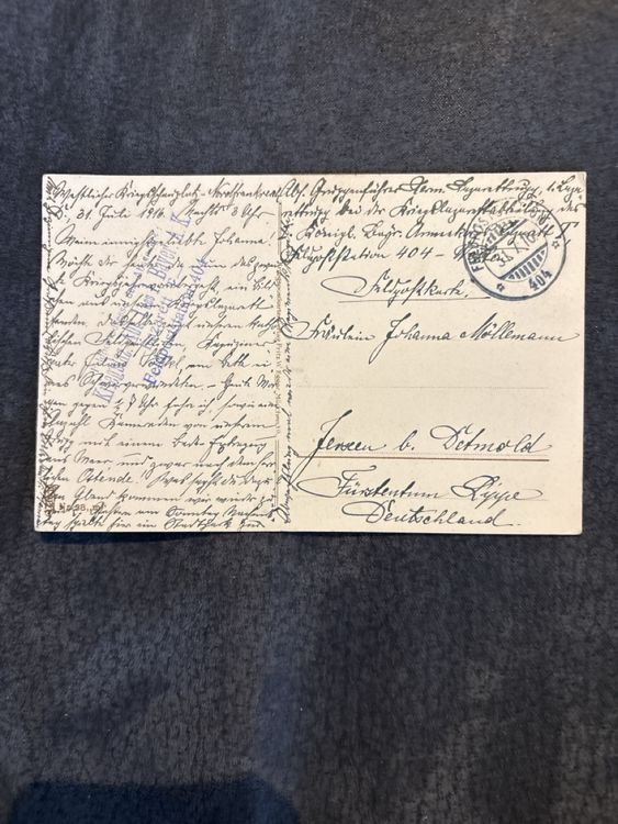 Carte postale ancienne, scène touchante, parfait état! (D'occasion) à ...