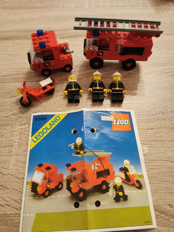 Lego Legoland 6366 Fire & Rescue Squad von 1984 (Gebraucht) in Hinwil ...