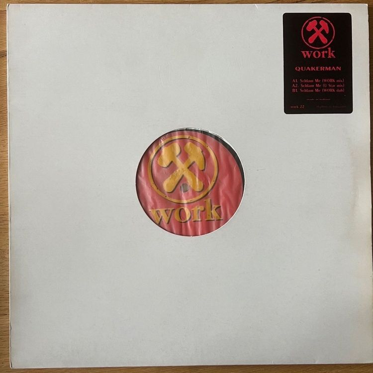Quakerman - Schlam Me / 12" Maxi - 1. NL-Press. 1995 (Gebraucht) in ...
