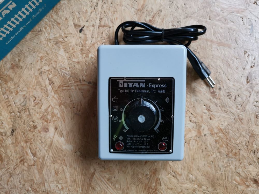 Titan -Express Type 806 Transformator | Kaufen auf Ricardo