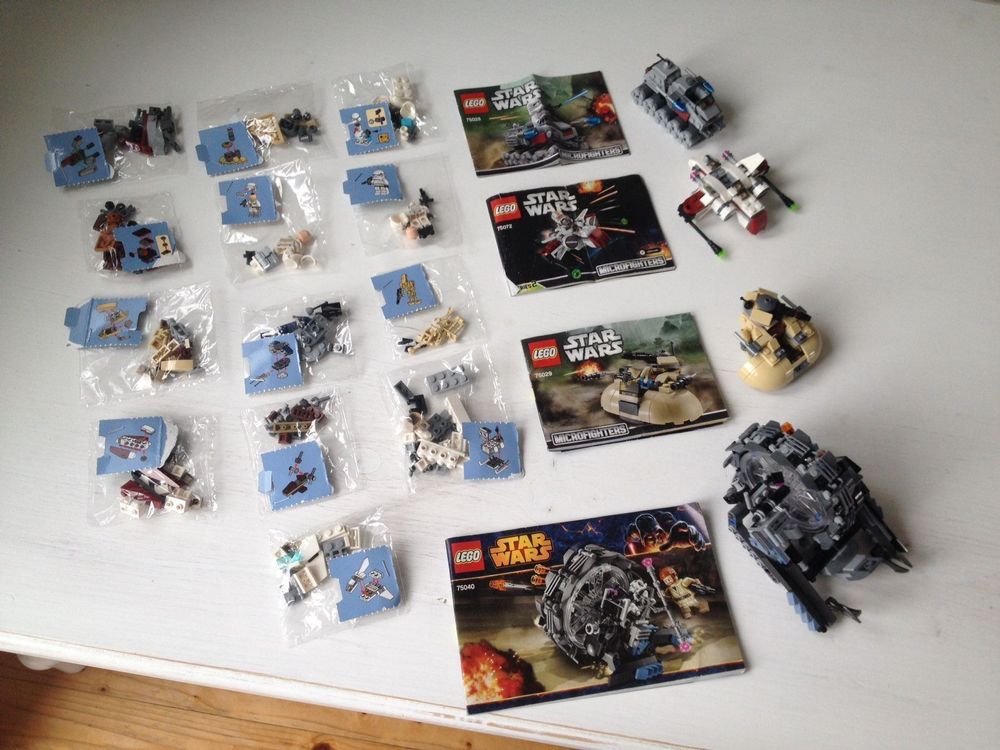 Lego star wars 75040, 75029,75072,7502 | Acheter sur Ricardo