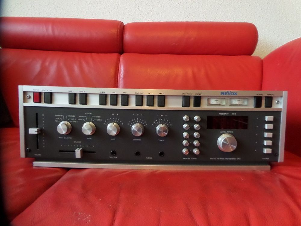 Revox A720 Vor-Verstärker/Tuner Receiver Guter Zustand (Gebraucht) in ...