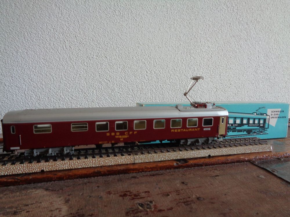 Märklin HO Schweizer SBB Speisewagen aus Blech Nr.4068 | Kaufen auf Ricardo