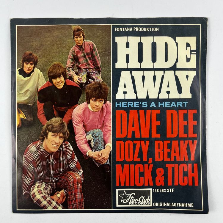 Single Vinyl, Dave Dee Dozy..., Hide Away, Starclub (Gebraucht) in Wald ZH für CHF 5 – mit ...