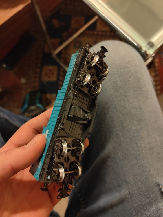 Märklin H0 4687 Drehgestellwagen mit Teleskophauben (Q) (Gebraucht) in ...