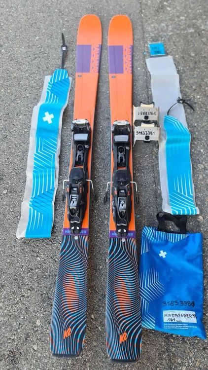Set ski de rando K2 98 Mindbender 1m61 + peaux + couteaux | Kaufen auf ...