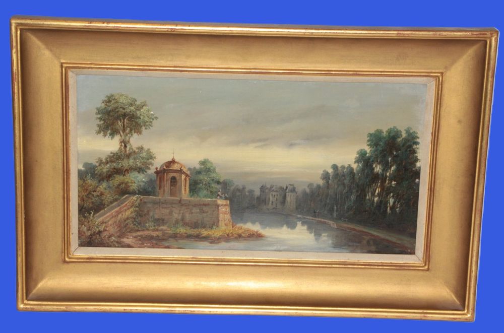 Bild Öl/Holz sign. "A R?EFF 7/"? niederländ. Schule 53x34 cm | Kaufen auf Ricardo