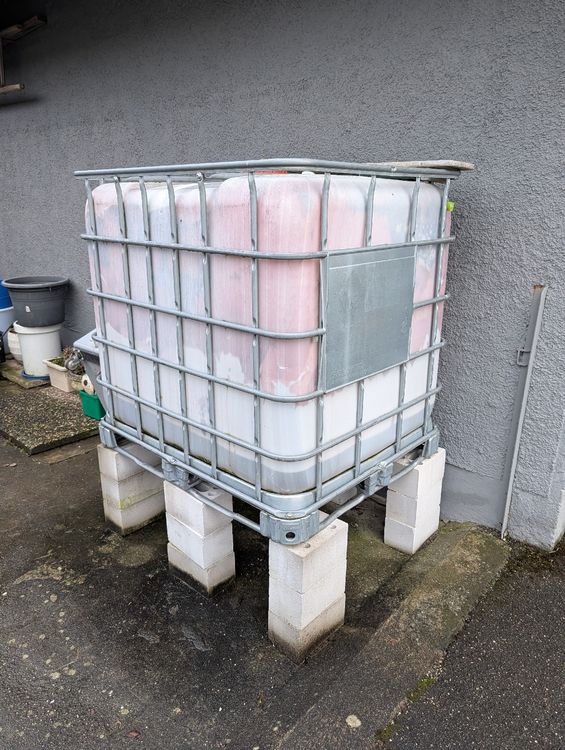 Grosse IBC Wassertank 1000L - ideal für den Garten! (Gebraucht) in ...