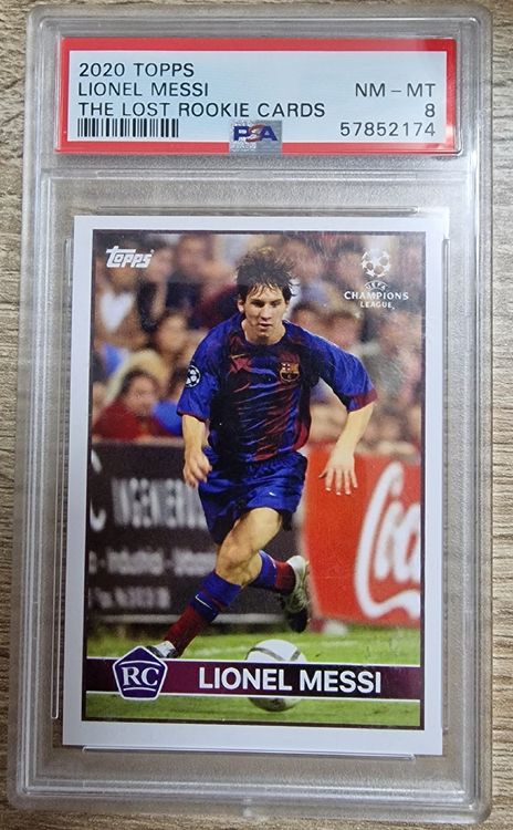 Lionel Messi Topps Lost Rookie PSA 8 (Gebraucht) in Neuenegg für CHF 40 ...