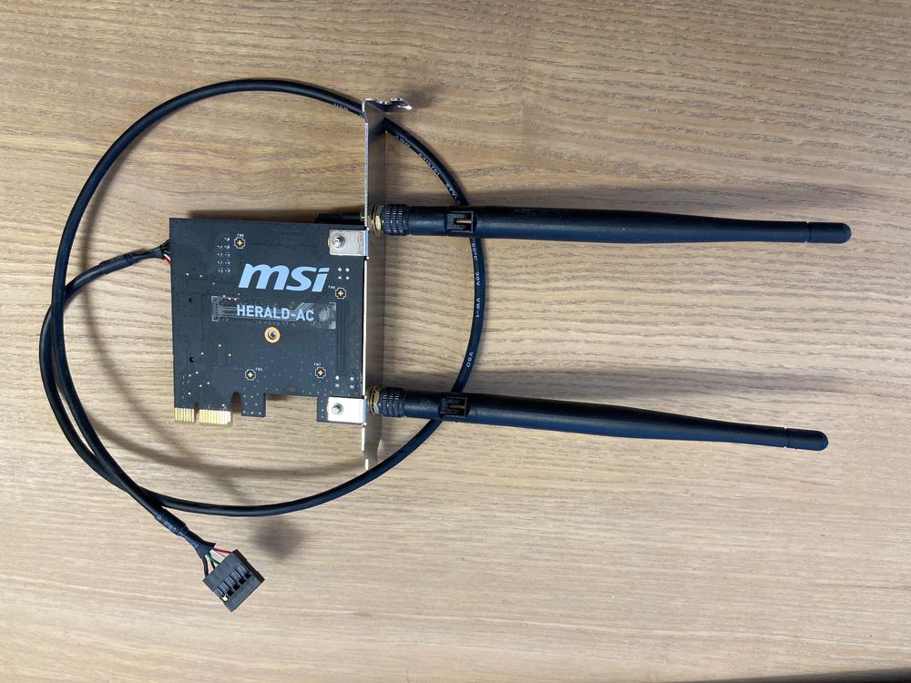 MSI Dual Band 802.11ac Wireless PCIe Adapter Card | Kaufen auf Ricardo