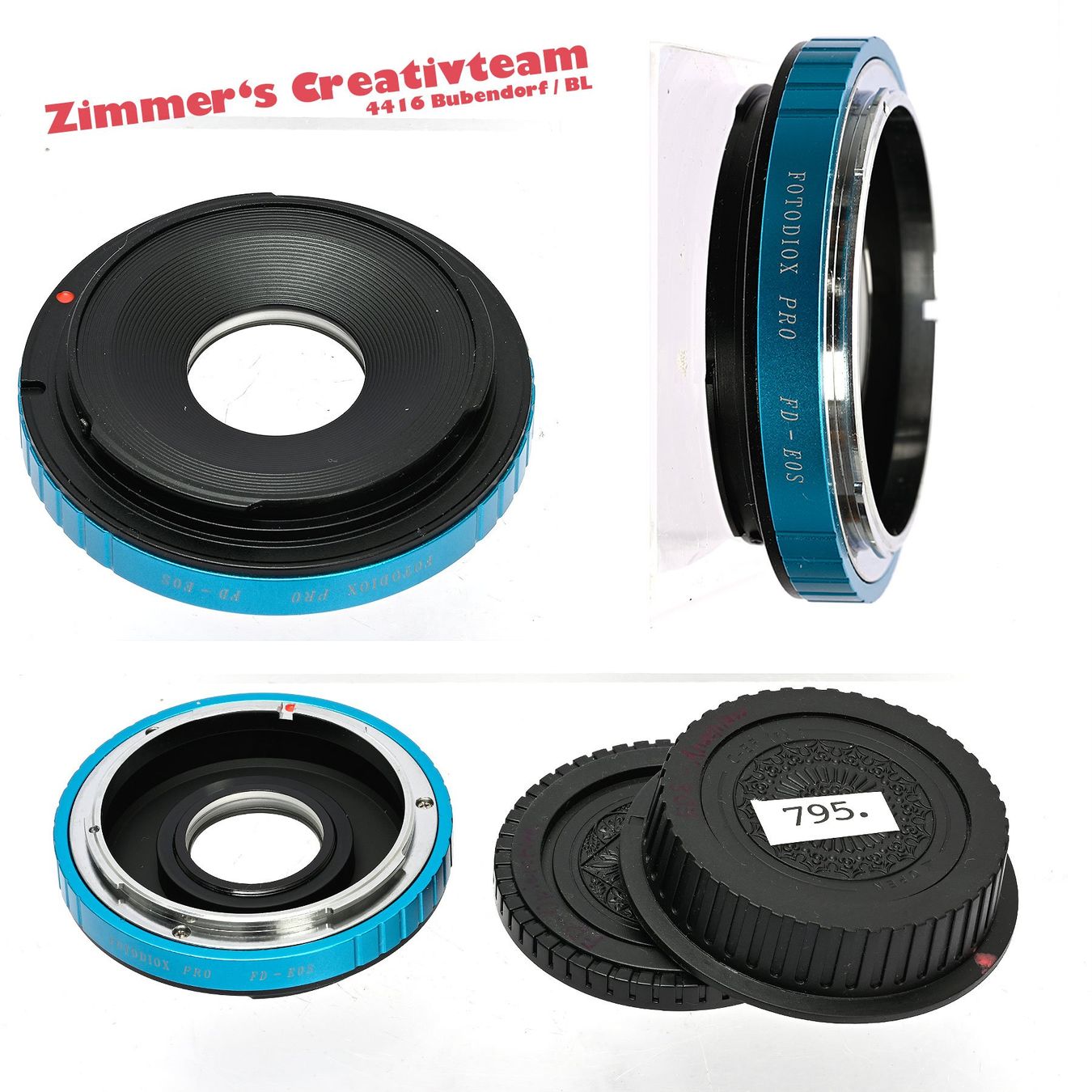 Fotodiox Pro, Adapter Canon FD Objektive an EOS Kameras (Gebraucht) in ...