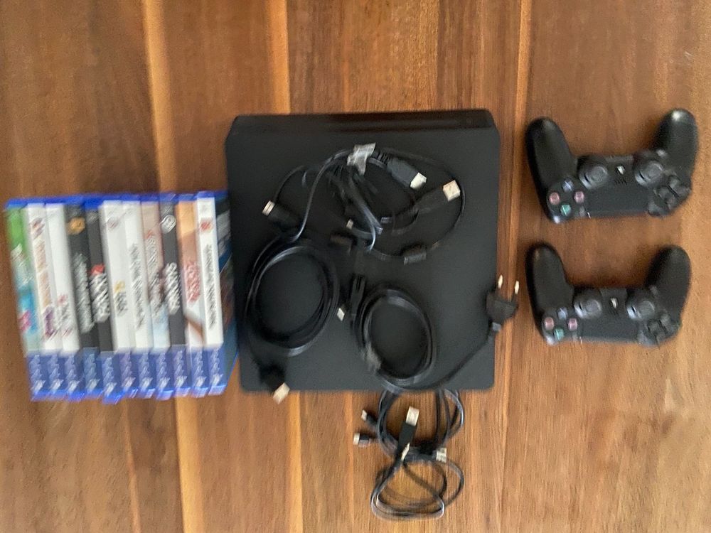 PlayStation 4 500GB + 11 Spiele | Kaufen auf Ricardo