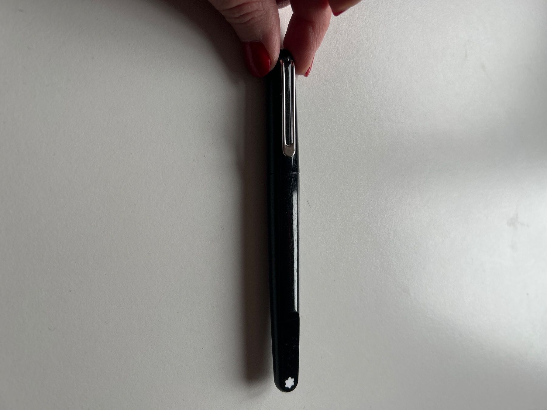 Stylo Montblanc rollerball original, noir, en excellent état (Gebraucht ...